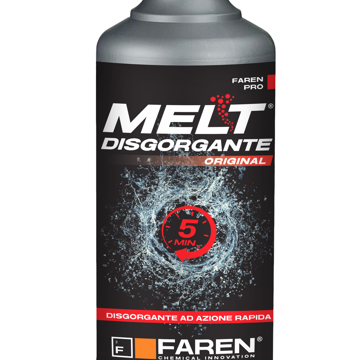 Faren MELT Disgorgante Acido Solforico 750ml | Professionale | Agisce ...