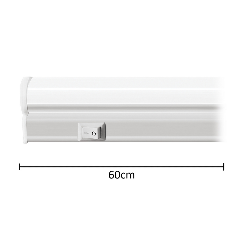 Plafoniera LED T5 sottopensili 60 cm 9W 780lm 4000K – Brico Home