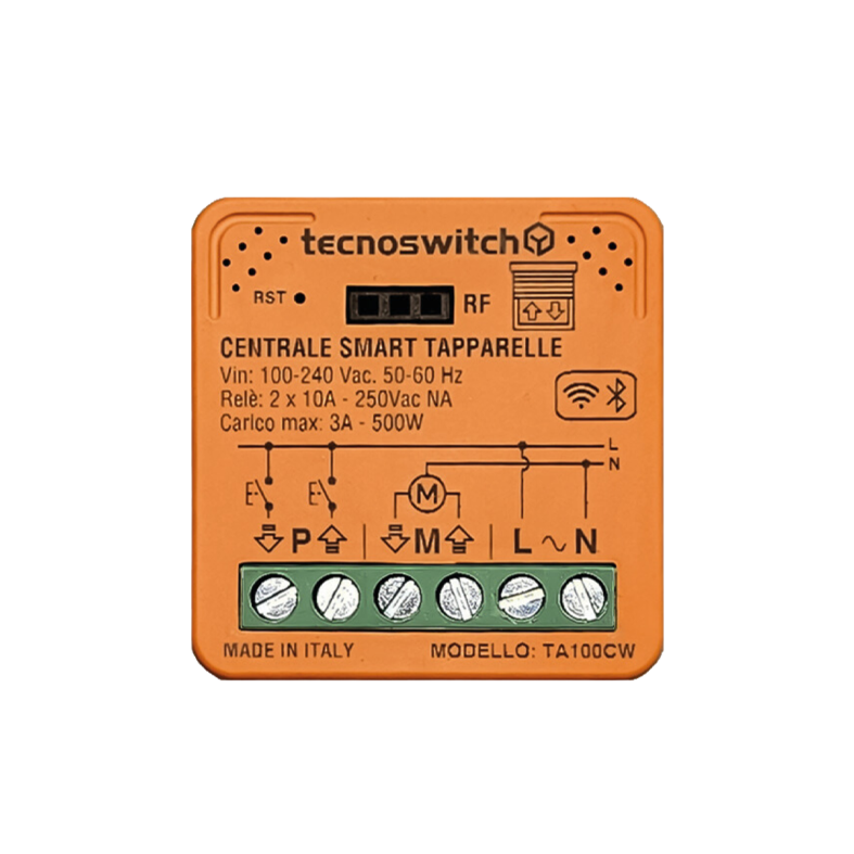 Tecno Switch Centrale smart tapparelle Wi-Fi + Bt – TA100CW – Brico Home