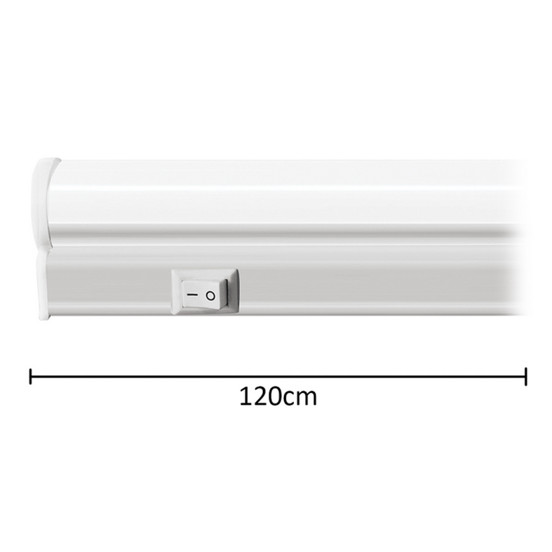 Plafoniera LED T5 120cm 18W 1420lm 4000K – Brico Home