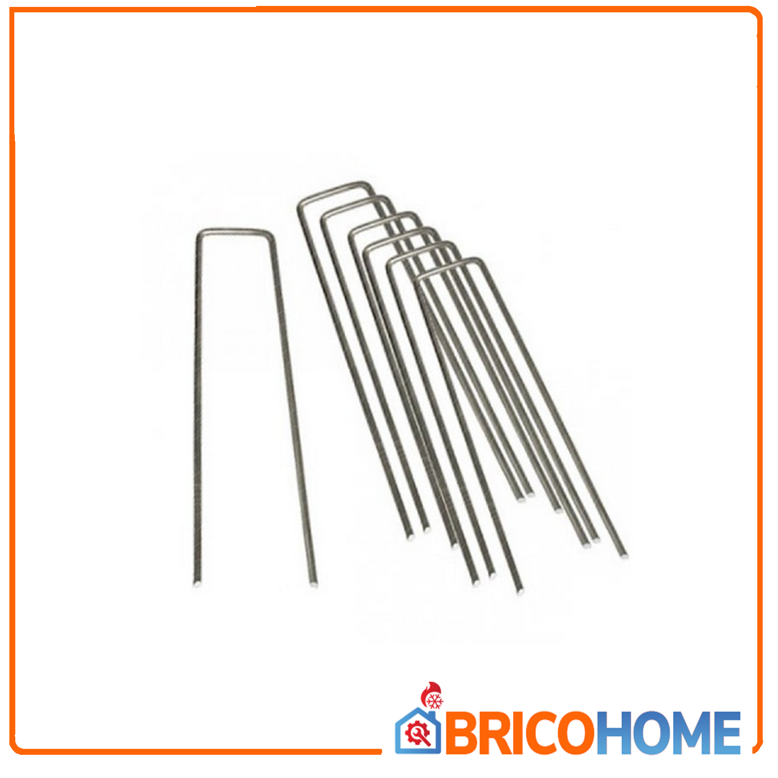 Picchetti zincati ferma prato per prato sintetico 20pz