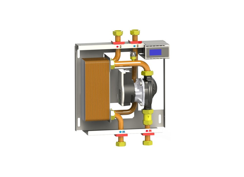 Super-compact 25/30 kW boiler / thermo-product interface module with e