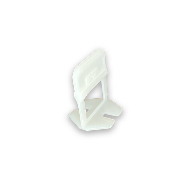 Self-leveling spacers for tiles in a bag of 200pcs - White